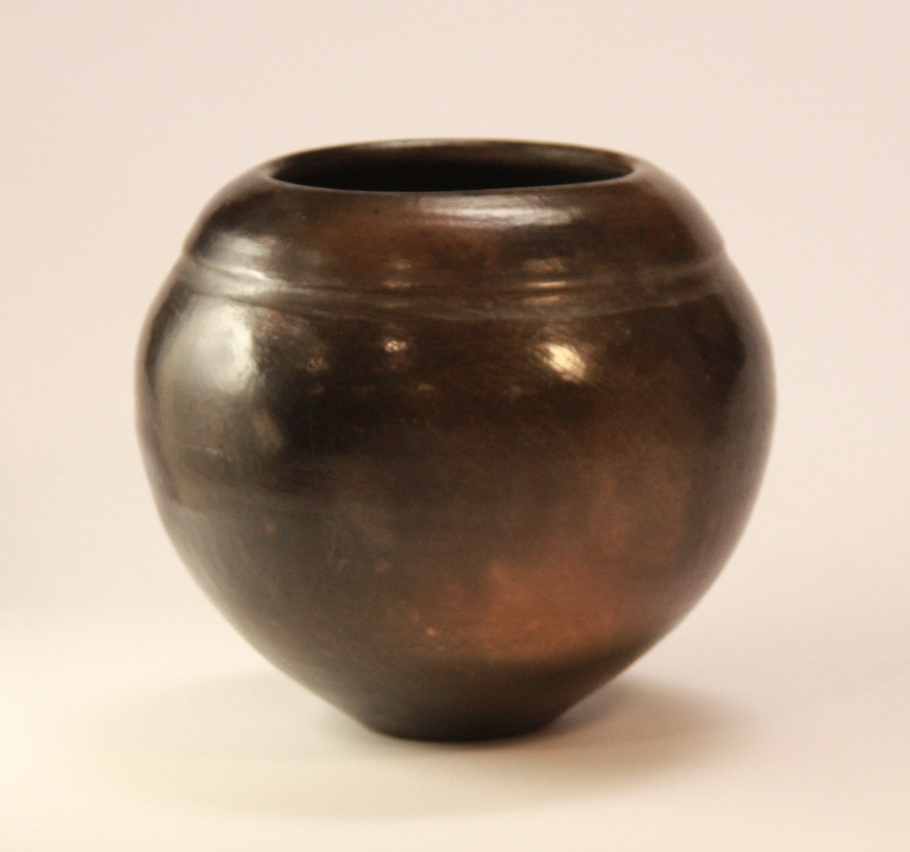 Pit Fired Vessel - Black Pearl